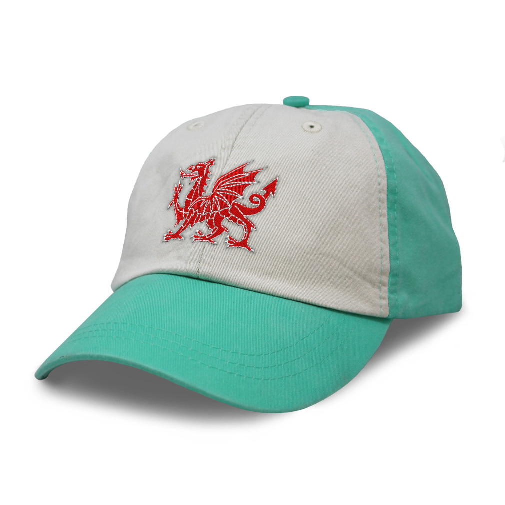 Soft Baseball Cap Welsh Dragon Unstructured Hats for Men & Women Strap ...